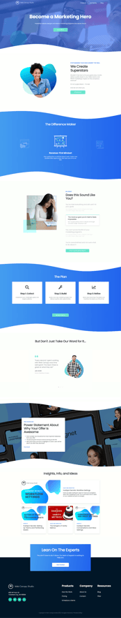 Studio Launchpad Theme by Web Canopy Studio