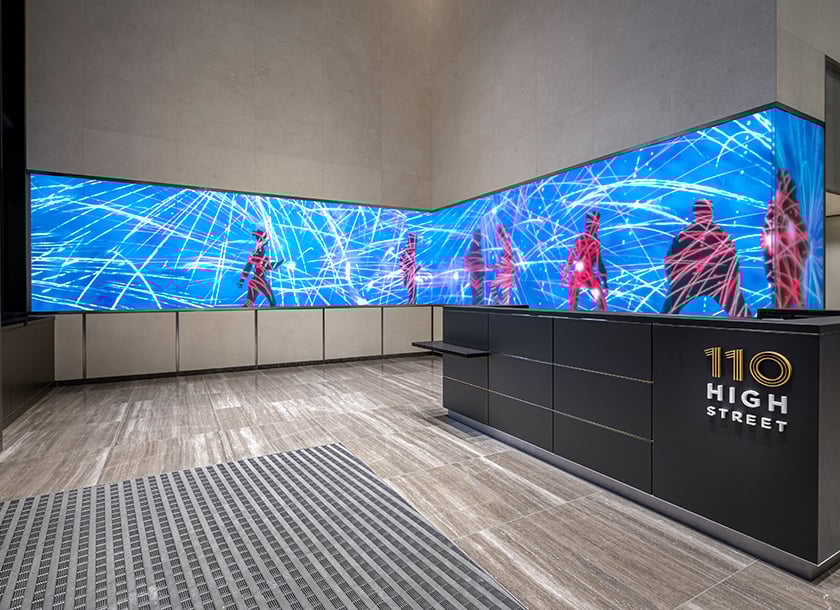 LED Wall Display Solutions at Eaton Experience Center | Electrosonic