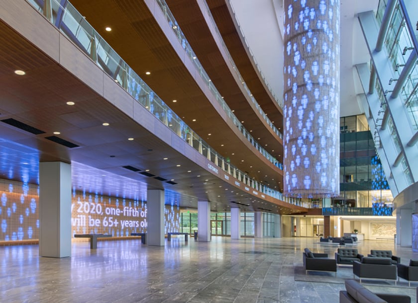 LED Wall Display Solutions at Eaton Experience Center | Electrosonic