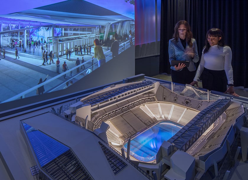 Dynamic Interactive Experiences at The Grove, Google Experience Center