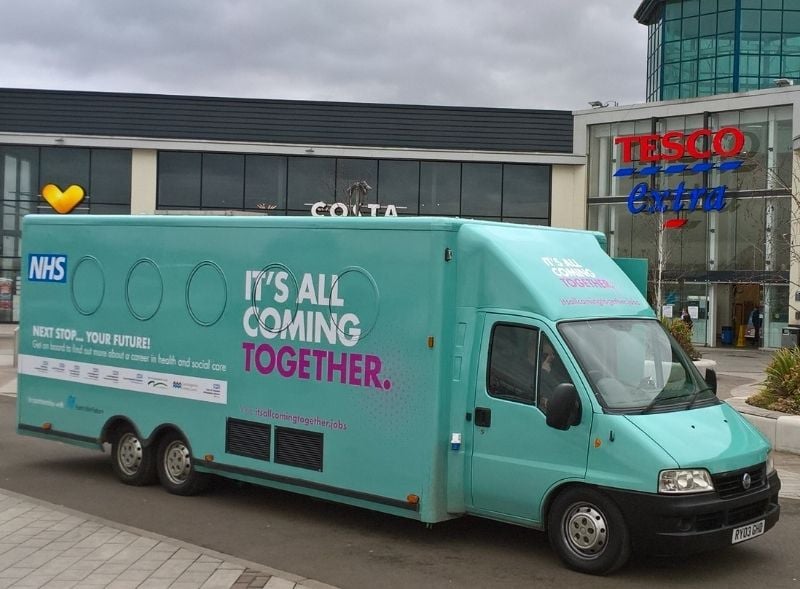 Mobile exhibition vans & roadshow vehicle hire | Promohire