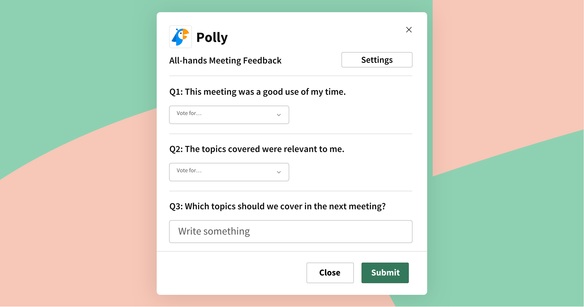 All-Hands Meeting Feedback