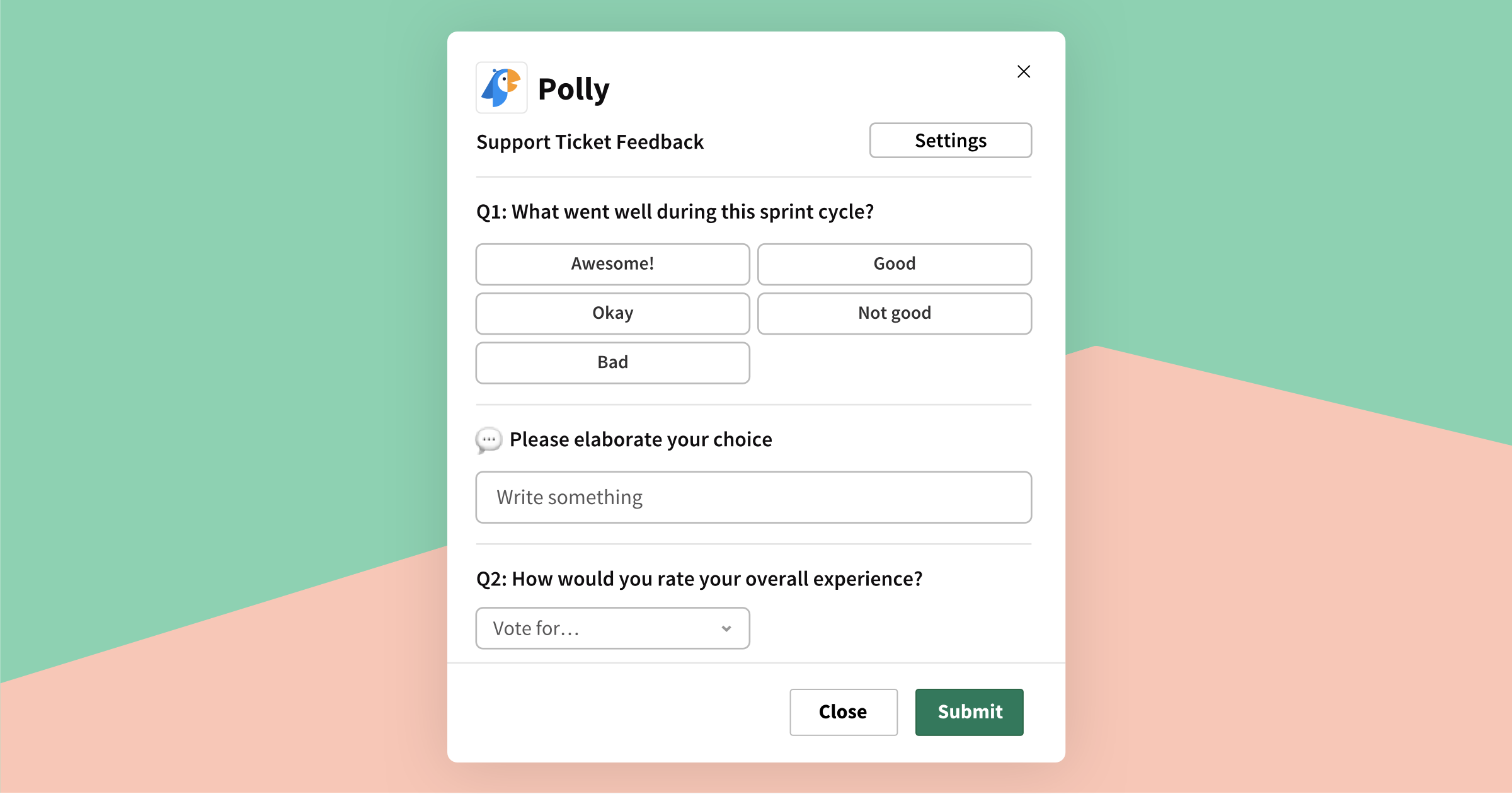 Support Ticket Feedback