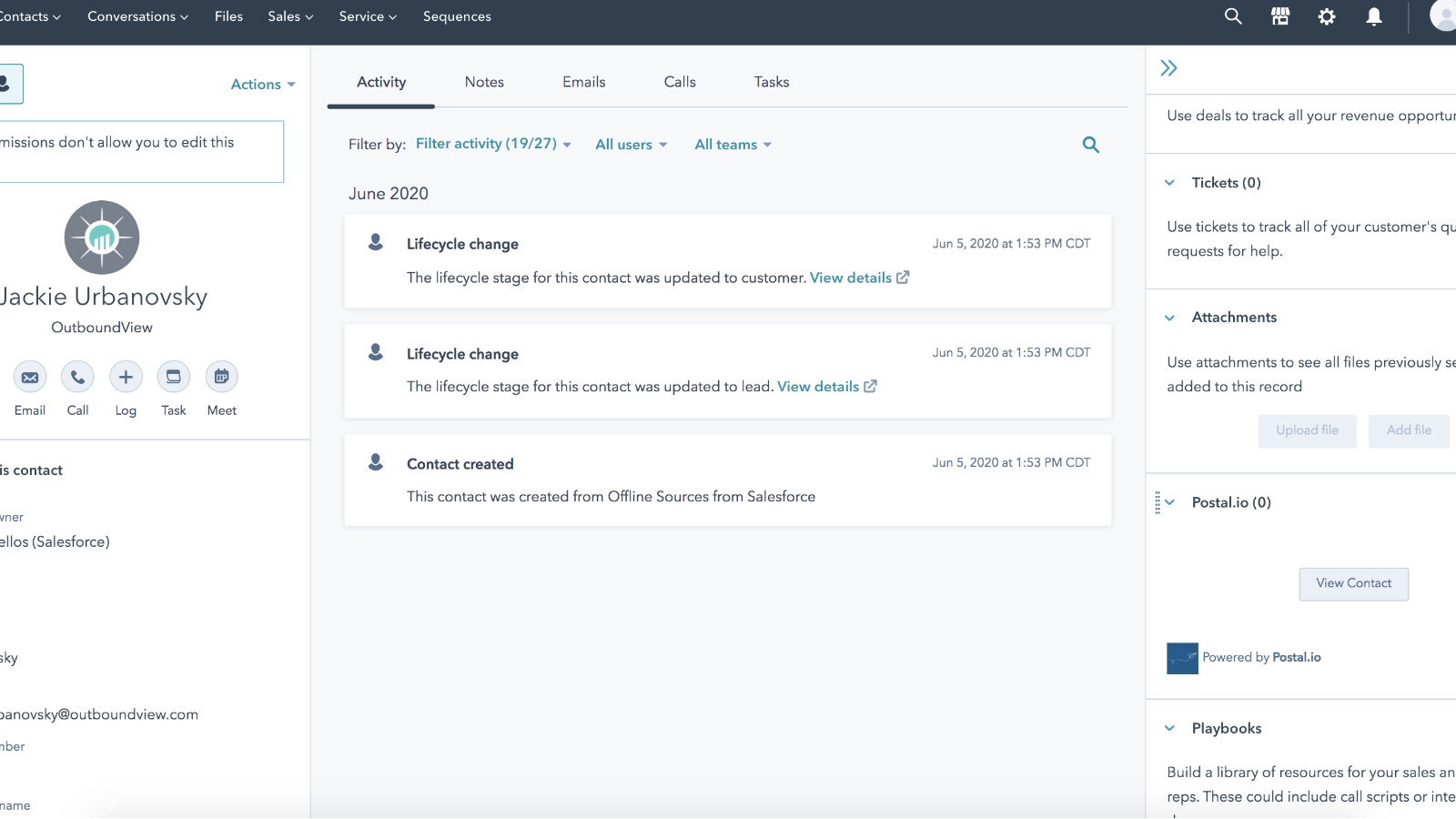 Postal.io HubSpot Integration | Connect Them Today