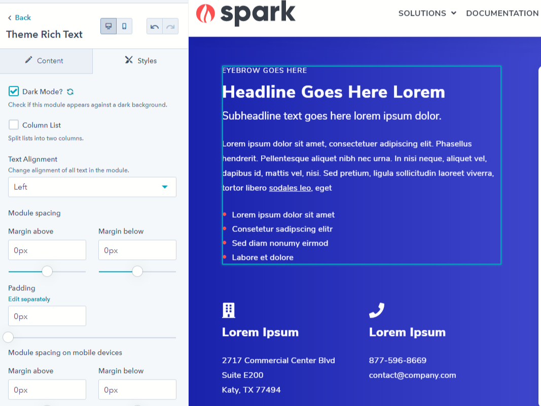 Spark Theme by Lynton