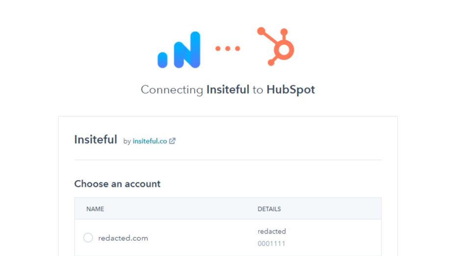 Insiteful HubSpot Integration | Connect Them Today