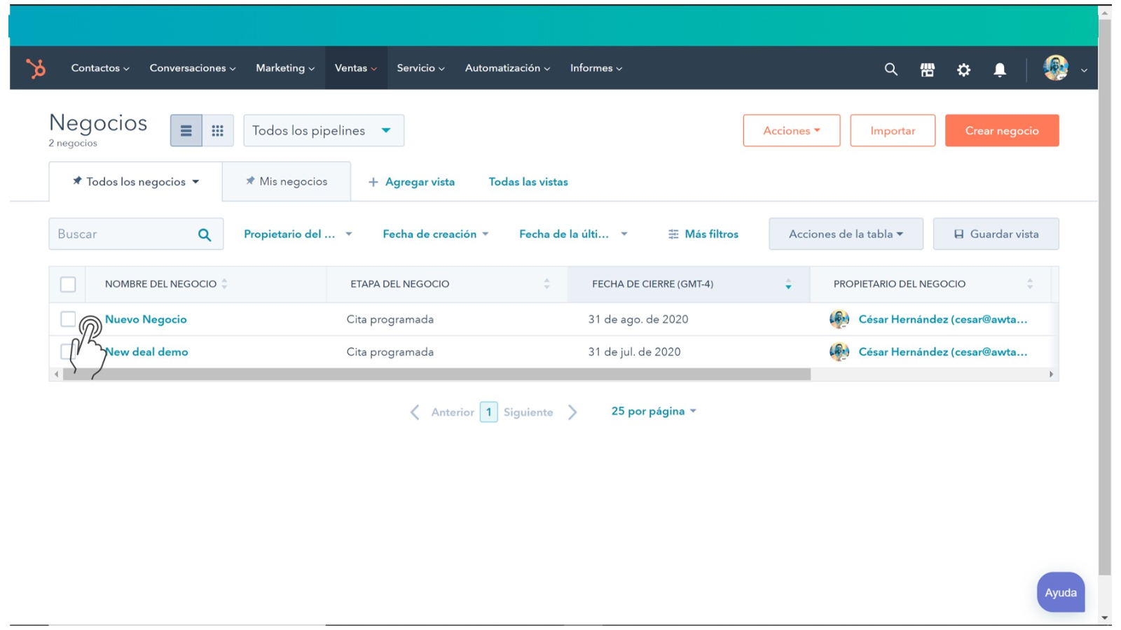Integración de Nubox App con HubSpot | Conéctala aquí